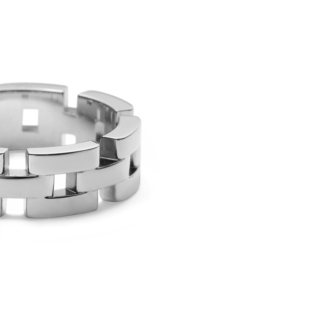 3-Link Ring Silver | DW