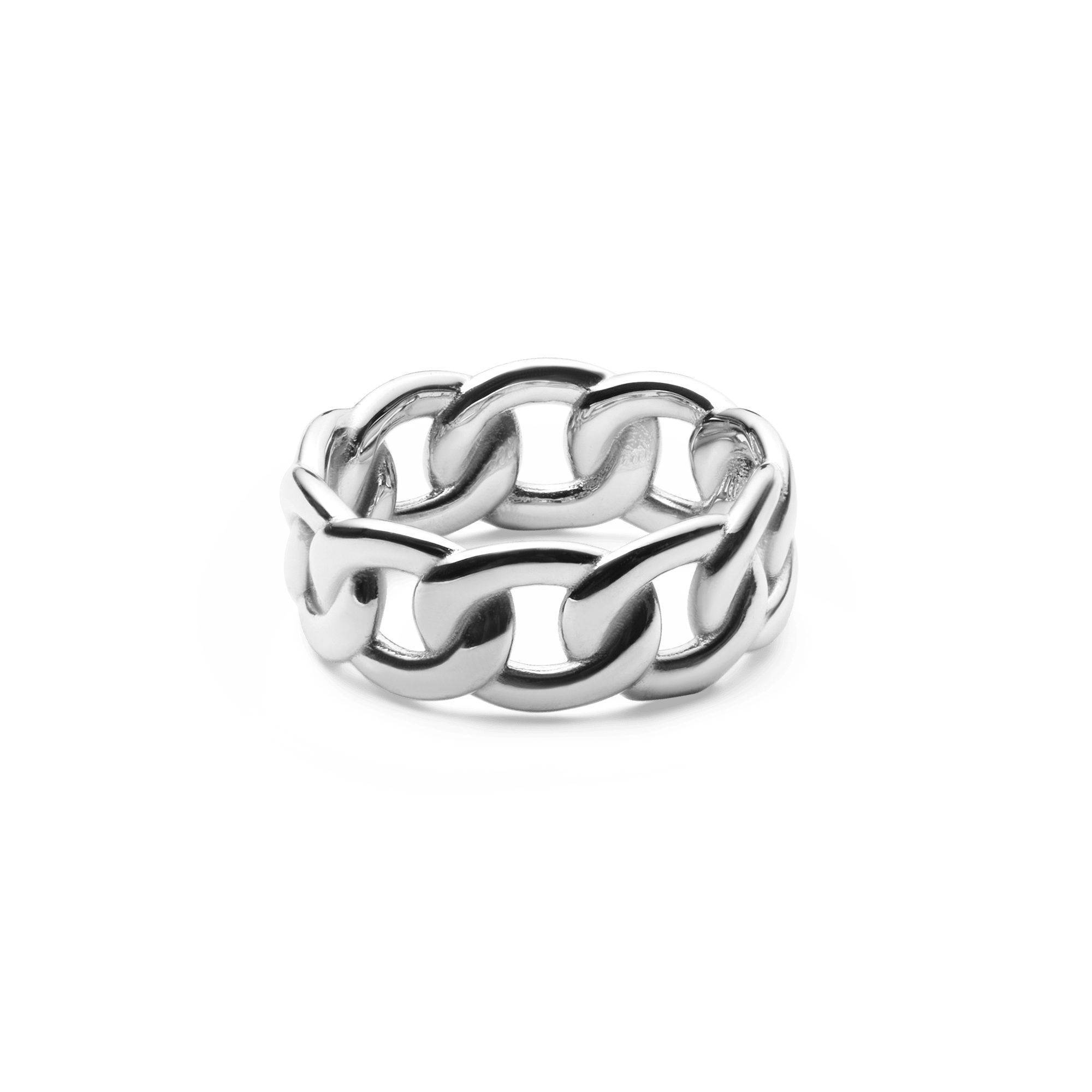 Chunky Chain Ring Silver | DW